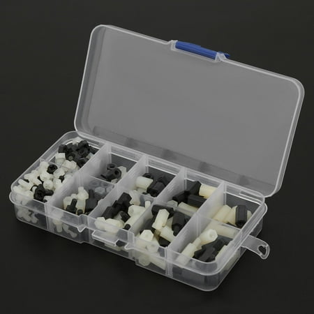 Nylon Screw Nut Plastic Screw Plastic Nut Plastic Screw Set 300pcs ...