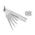 Accuracy Machinist Gaps Measuring Tool Small Taper Feeler Gauge Clear ...