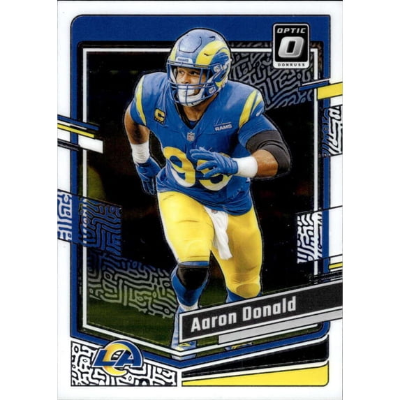 2023 DONRUSS OPTIC #108 AARON DONALD LOS ANGELES RAMS - Walmart.com