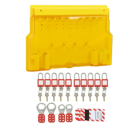 Lock Out Tag Out Kit, Wall Mount Visual Management 20 Key Lockout ...