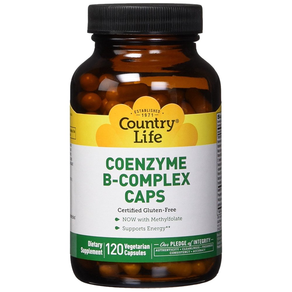 Country Life Coenzyme B Complex, 120-Count - Walmart.com - Walmart.com