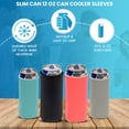Slim Can Cooler Sleeves, Premium 4mm Skinny Can Coolers Neoprene ...