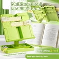 Angles Adjustable Textbook Stand Desktop ABS Reading Stand with Page ...