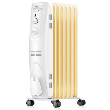 Free Shipping! Costway 1500W Electric Oil Filled Radiator Space Heater ...