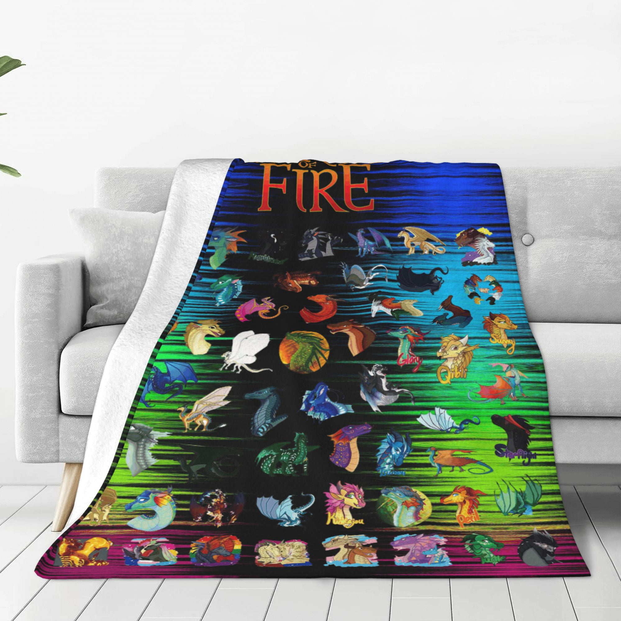 Click here for Aoivkut Wings Of Fire Lightweight Bed Blankets Plu... prices