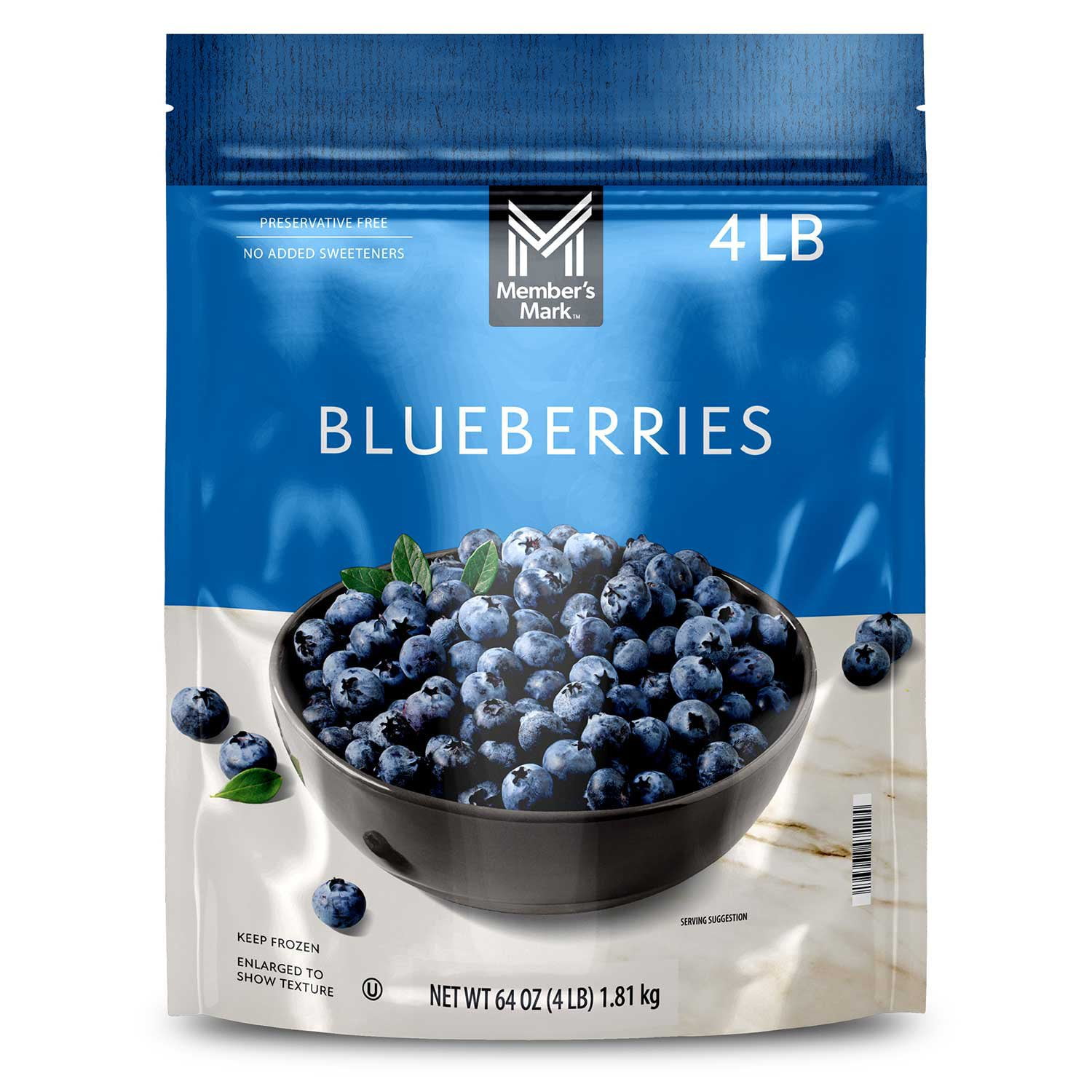 Member's Mark Natural Blueberries, Frozen, 64 oz. - Samsclub.com