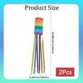 2 pc Cloth Column Windsock Flag for Outdoor Banner Decorations Colorful ...
