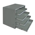 Durham 310B-95 Heavy Duty Bearing Slides Rack - Holds 4 Large ...