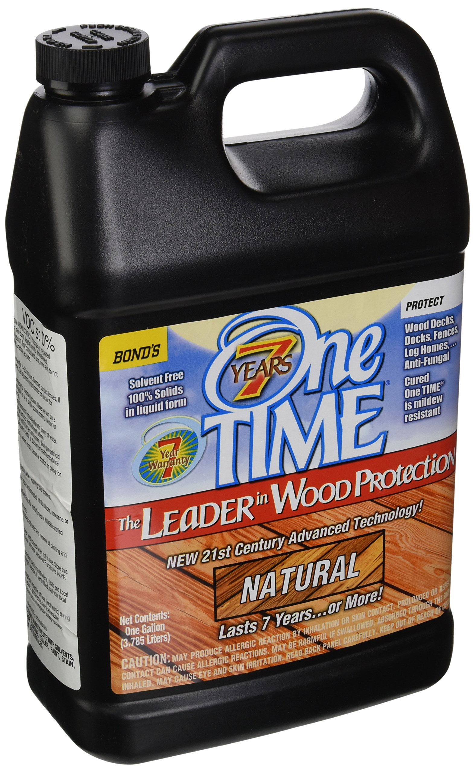 BOND DISTRIBUTING LTD 00200 Natural Wood Stain/Sealer - Walmart.com