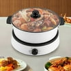 BEAR 6L Electric Hot Pot, Multi-Functional 2-Sided Cooker, 1500W ...