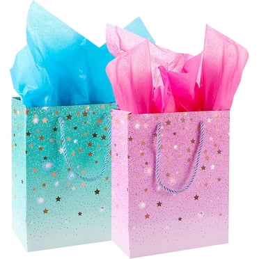 HONMEET 10Pcs Versatile Candy Bags Paper Material Assorted Color 8.7x6 ...