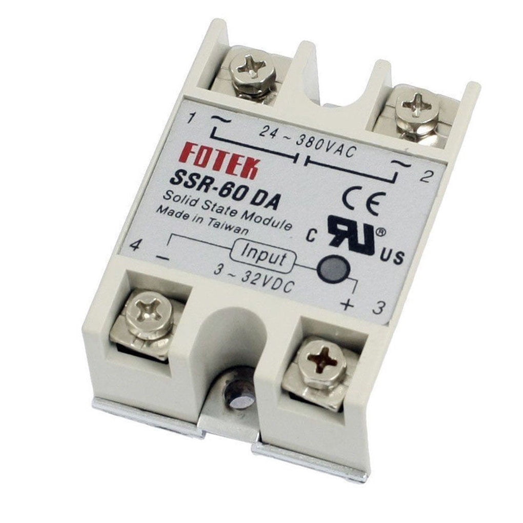 SSR-10DA SSR-25DA SSR-40DA SSR-40AA SSR-75DA SSR-60DA to 24-380V Voltage DC-AC Solid State Relay ...