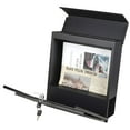 Highcool Mailbox Wall Mount mailboxes featuring key lock and newspaper ...