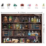 7x5FT Halloween Backdrop Mad Scientist Laboratory Backdrop Magic School ...
