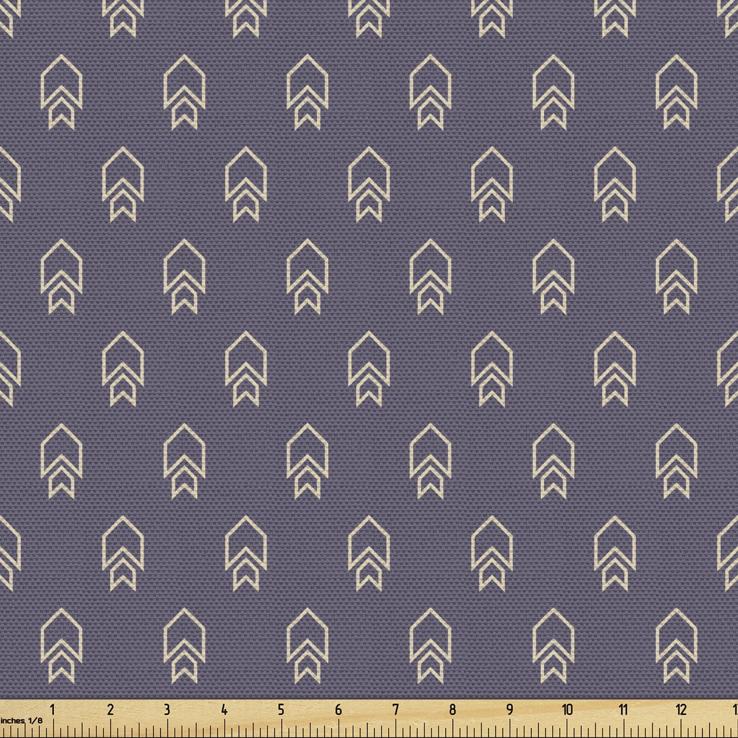 Arrow Fabric by the Yard, Basic Abstract Design of Geometric Shapes ...