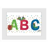 Free Shipping! Eric Carle ABC Letters Framed Art Print for Kids ...
