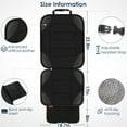 Sinvitron Car Seat Protector for Leather and Fabric Seats, Non-Slip ...