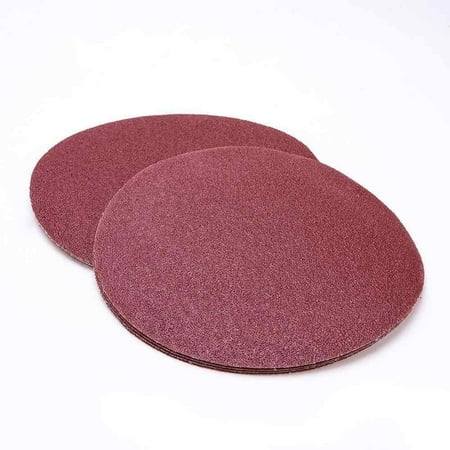 180mm no hole unpunched Eccentric sandpaper Sanding sheets P120 10 ...