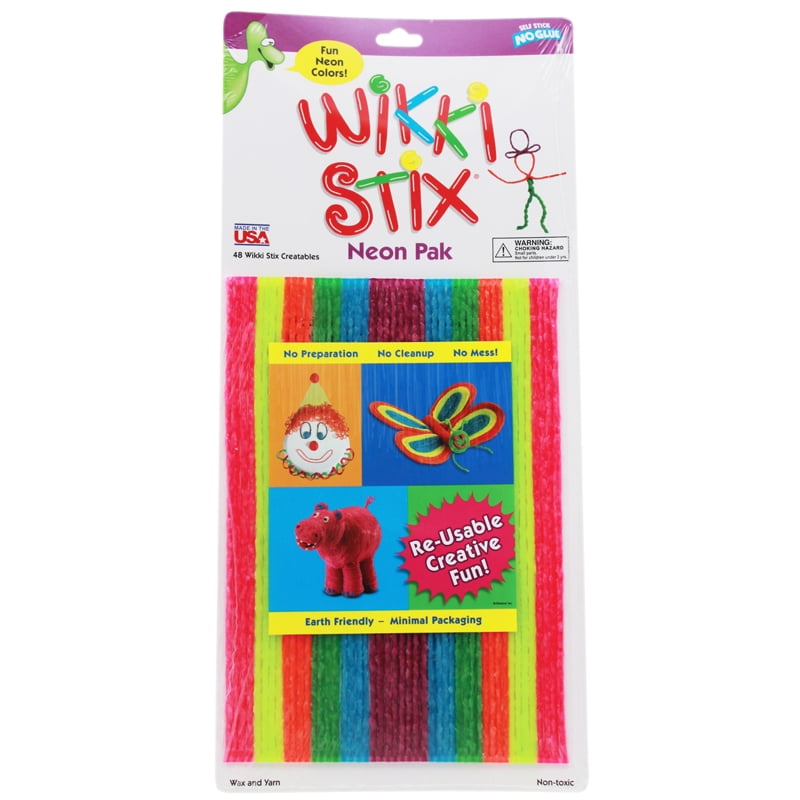 Click here for Wikki Stix 8 48/Pkg-Neon 8 prices