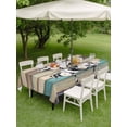 60x84 Tablecloth Rectangle, Farmhouse Animals Outdoor Tablecloth with ...