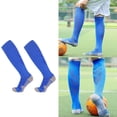1 Pair Kids Soccer Socks With Shock Absorption Breathable Long Tube ...