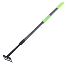 Flexrake 3W 48 in. Handle 8 in. Steel Head Shrub Rake - Walmart.com