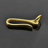 U-Shape Key Hooks Wallet Clip Holder Carring Objects Hooks, Retro Brass ...