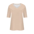 Casual Everyday Wear T Shirt Top with Short Sleeves Crew Neck ...