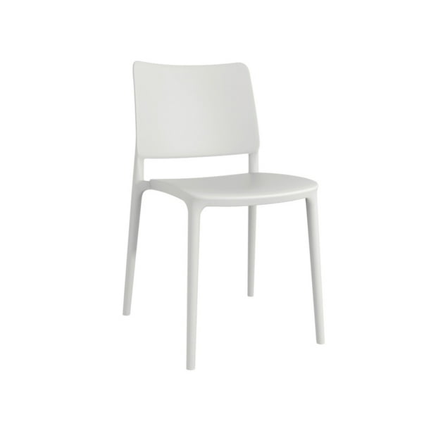 Silla JOY-S Durex Estructura de POLIETILENO COLOR BLANCO | Bodega ...