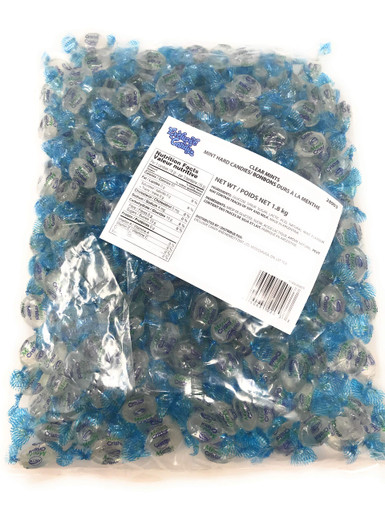 Exclusive Candy Clear Mints, Hard Candies,1.8kg/4lb., Bag, {Imported ...