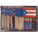 25 Box Wholesale Lot of Puerto Rico Toothpick Flags, 2500 Small Puerto ...