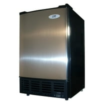 Sunpentown Under-the-Counter Thermo-Electric Ice Maker, Stainless Steel ...