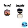 Brontosaurus Sunset Dinosaur Travel Makeup Handbag Purse Small Pocket ...
