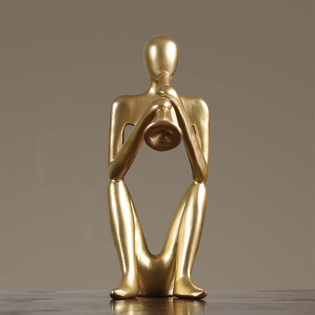 Creative Abstract Human Thinker Statue Handmade Sculpture Sculpture ...