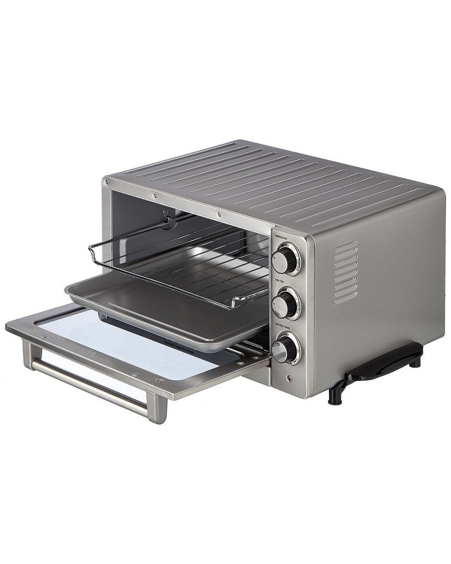 Cuisinart TOB-60N Horno tostador con convección, acero inoxidable ...
