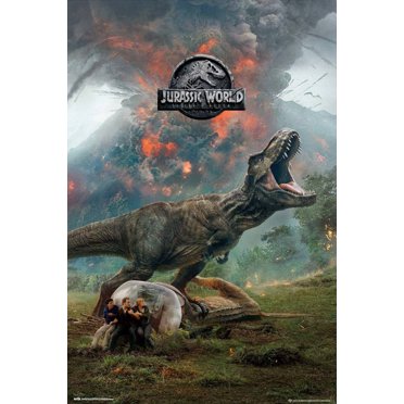 Jurassic World: Dominion - T. Rex Focal Wall Poster, 22.375" x 34 ...