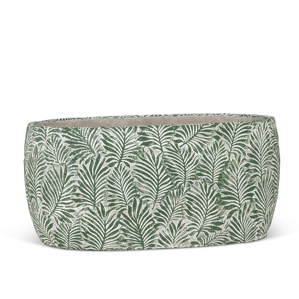 Set of 12 Large Oval Leaf Planter - Walmart.com