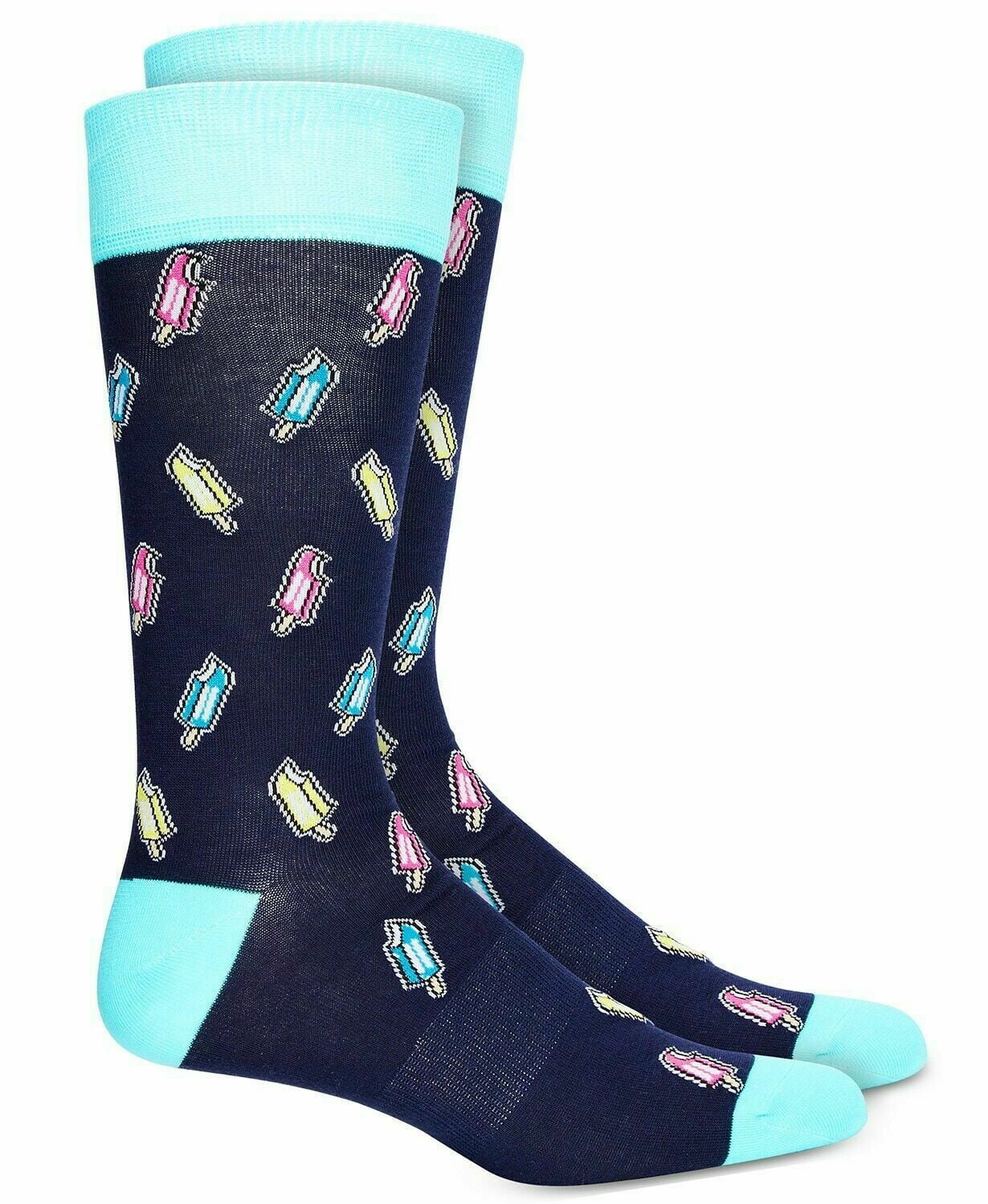 Bar III Men's Ice Pops Socks Navy Size Regular - Walmart.com