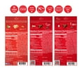 RED Chocolate 6 Bar Variety Pack - Milk, Dark, Extra Dark, White ...