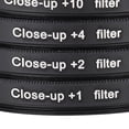 BIMZUC 62mm Close Up Filter Kit Macro Lens Filter Set +1 +2 +4 +10 4 in ...
