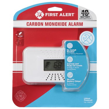 Plug-In CO Alarm w Digital Display - Walmart.com