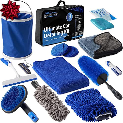 Relentless Drive Ultimate Car Wash Kit (14 Pcs) Car Detailing & Car ...