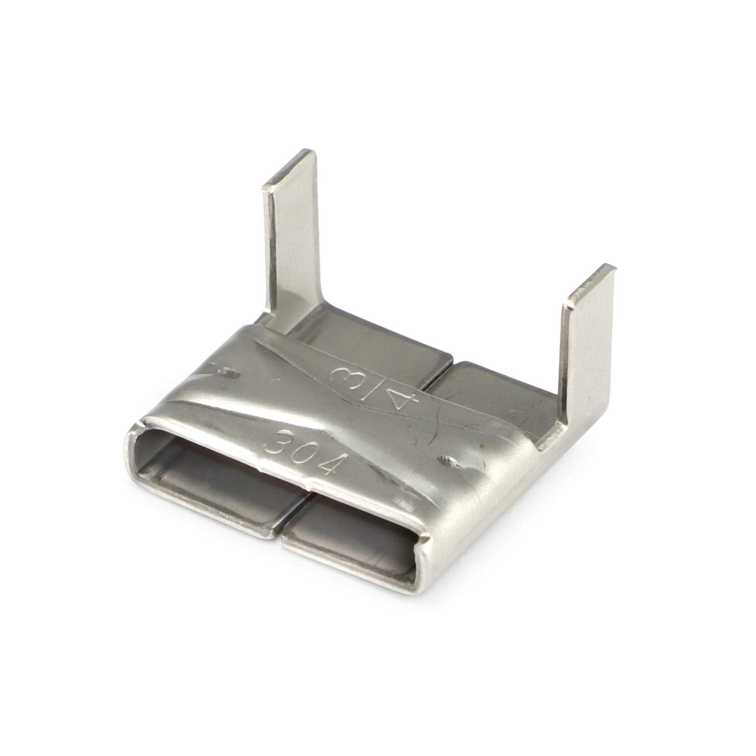 IDL Packaging 3/4" Closed 304 Stainless Steel Wing Seals - Pack of 50 ...