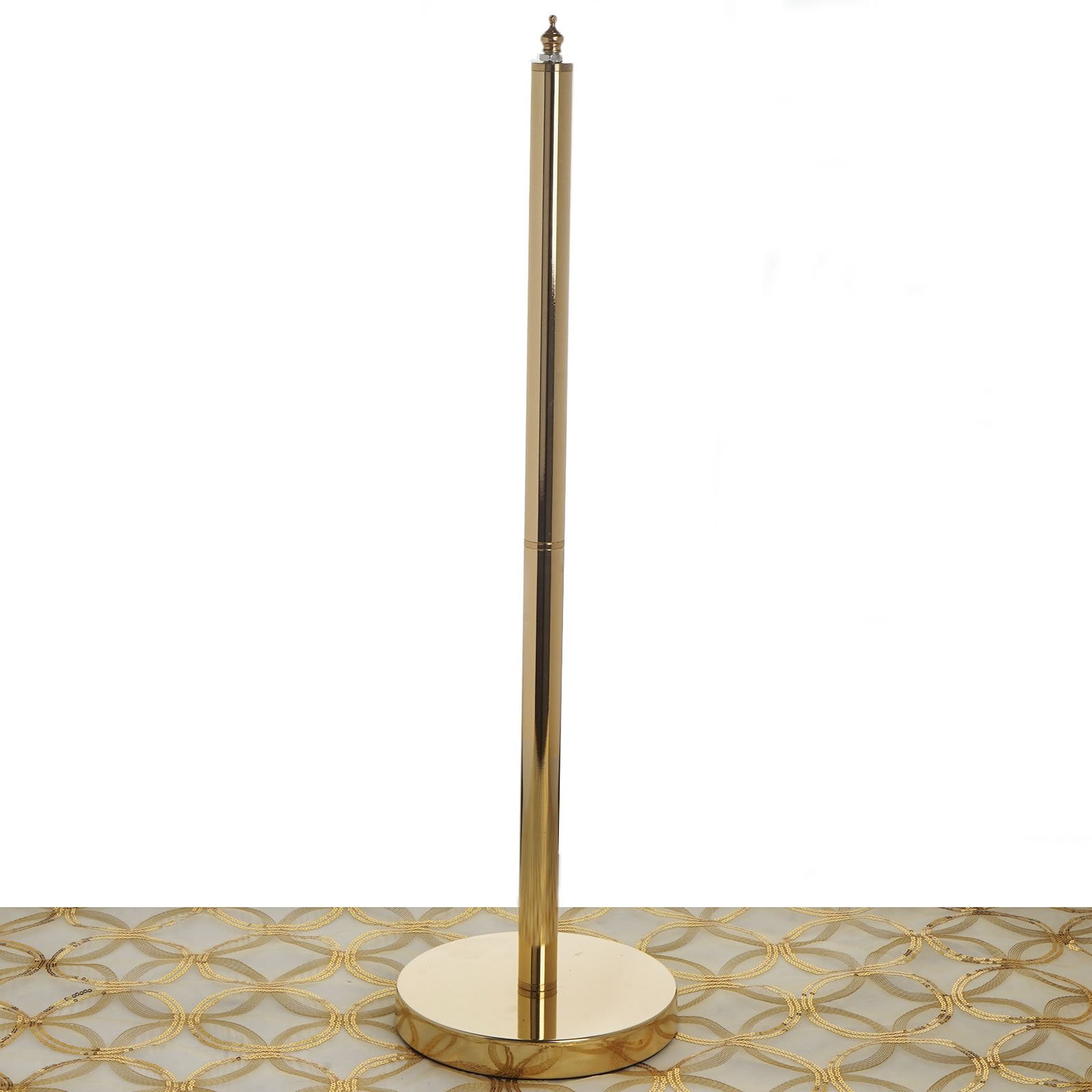BalsaCircle 22" Metal Stand Wedding Centerpiece Gold - Walmart.com