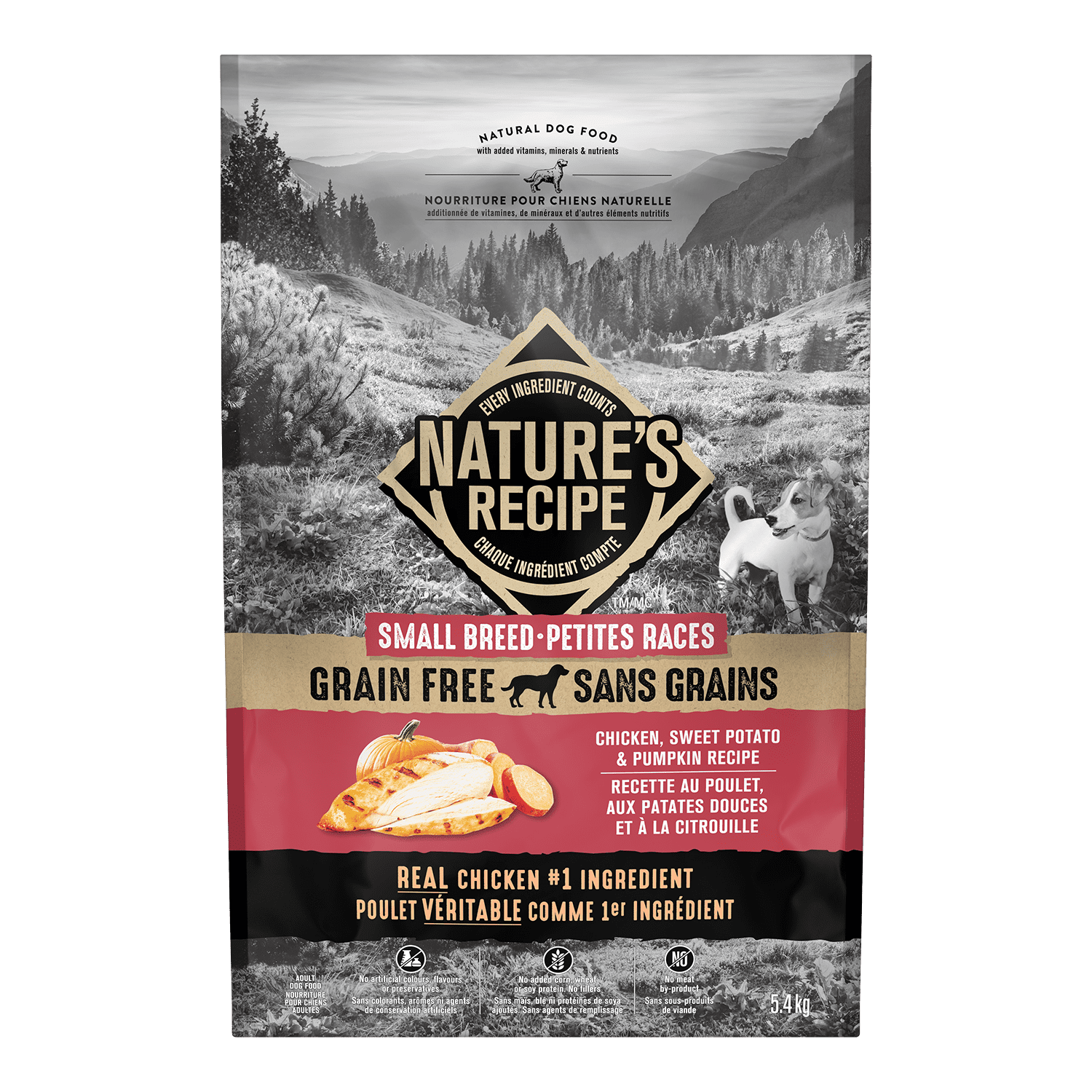 Click here for Natures Recipe Nr Gf Sm Breed 5.4kg prices