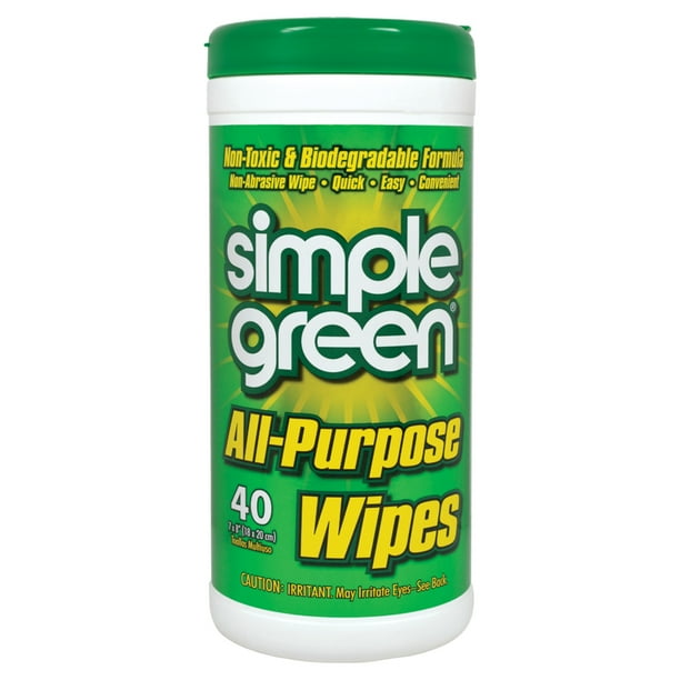 Simple Green All Purpose Wipes 40 ct. - Walmart.com