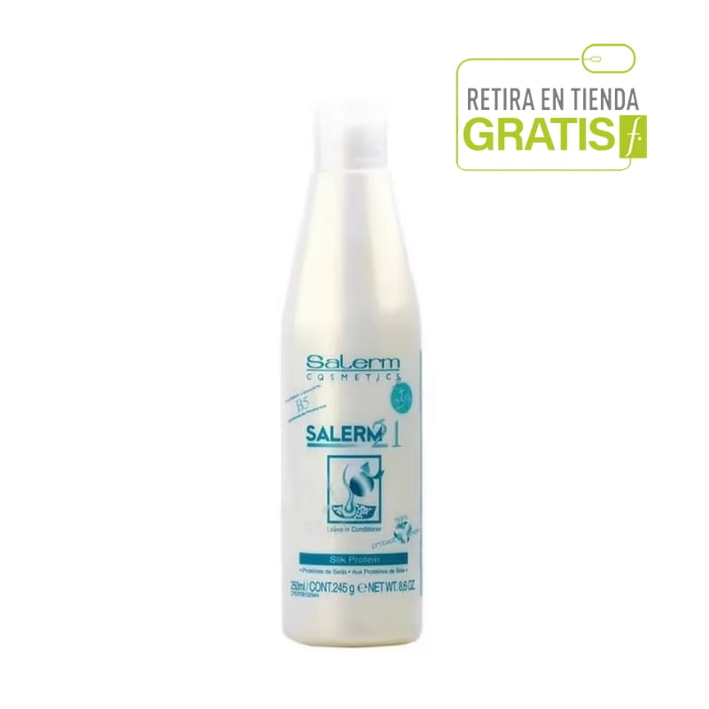 Crema capilar Salerm 21 Intensive con proteína de seda 250 ml | Walmart ...
