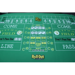 Craps Table Cake