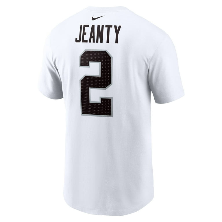 Men's Nike Ashton Jeanty White Las Vegas Raiders 2025 NFL Draft