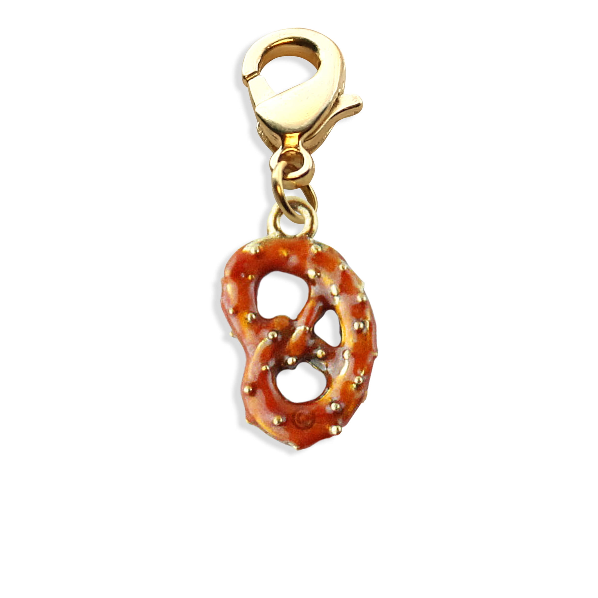 Pretzel Charm Dangle in Gold - Walmart.com